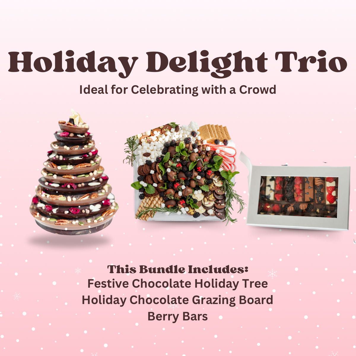 Holiday Delight Trio Bundle – Dip the Tip Deserts