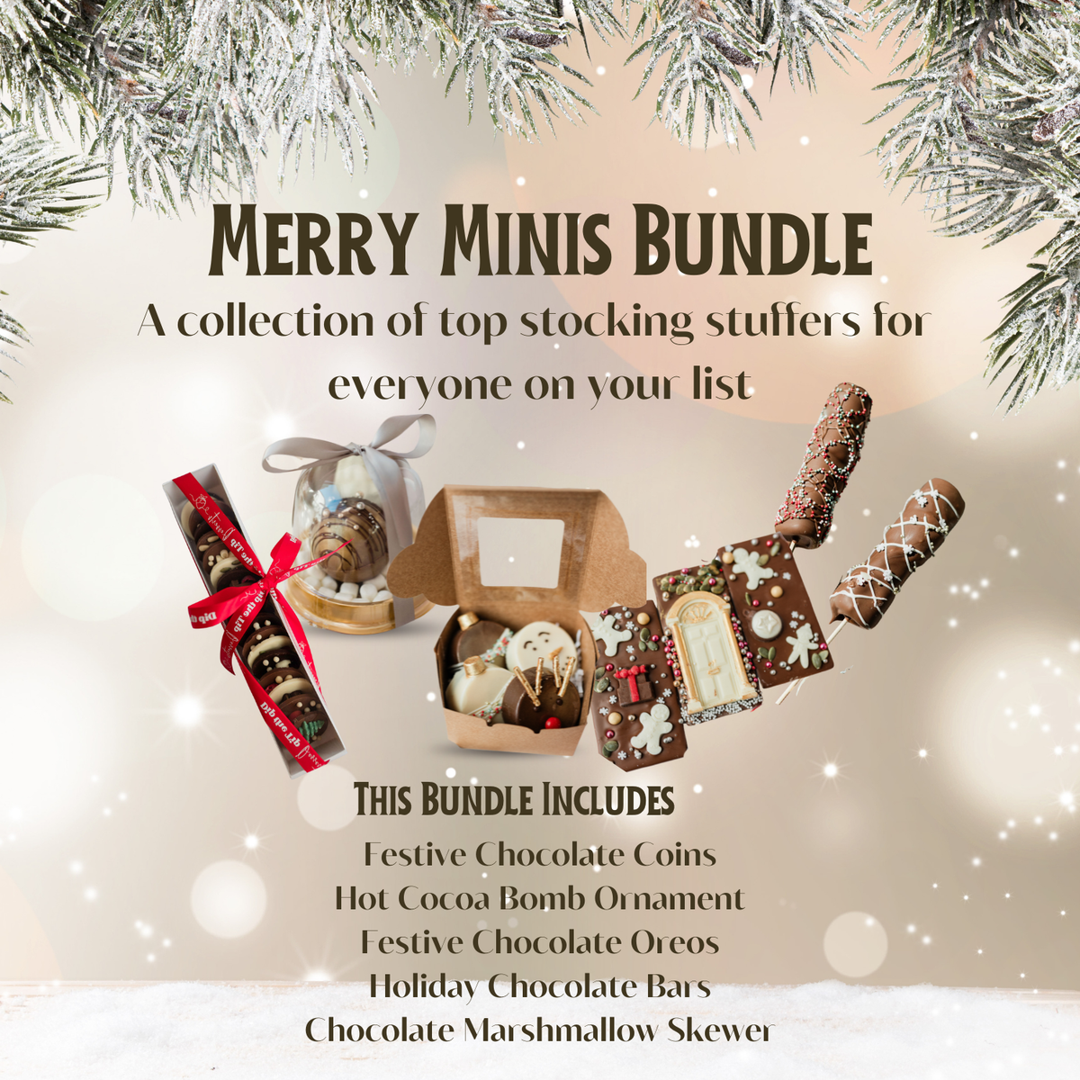 Merry Minis Bundle – Dip the Tip Deserts