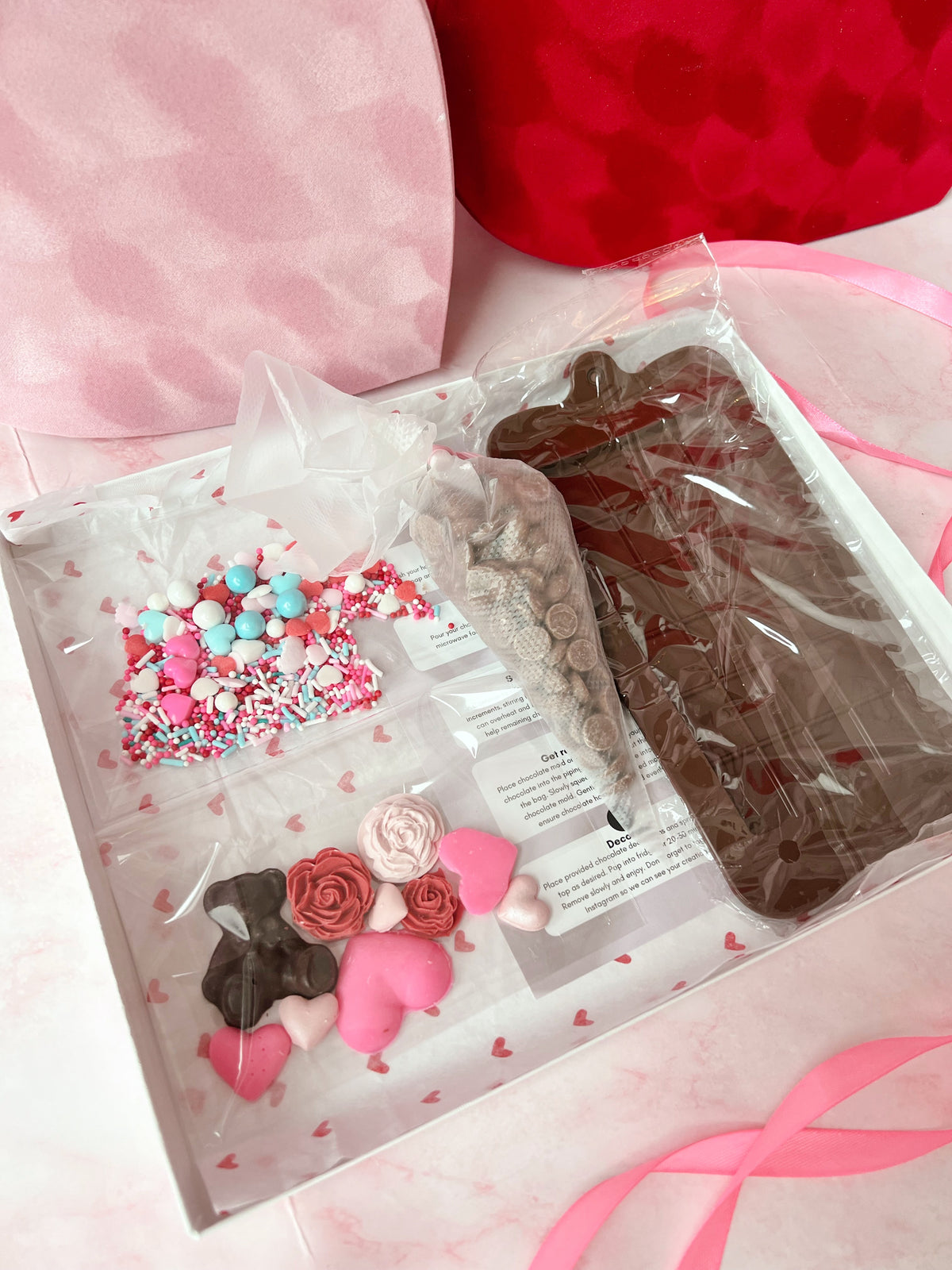 DIY Choco Bar Kit - Valentine’s Day – Dip the Tip Deserts