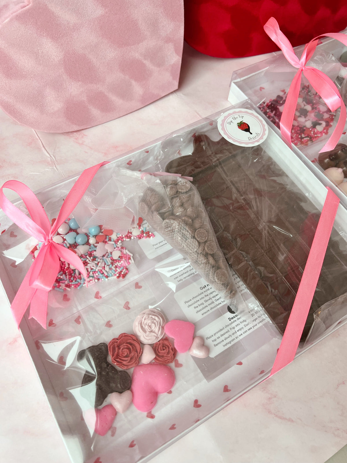 DIY Choco Bar Kit - Valentine’s Day – Dip the Tip Deserts